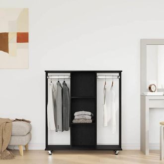 vidaXL Armoire Ch&ecirc;ne noir 102 x 38 x 110 cm Bois ding&eacute;nierie Vidaxl