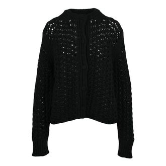 Jil Sander Cardigan Intrecciato - - Knitwear - Damen - Schwarzk - M