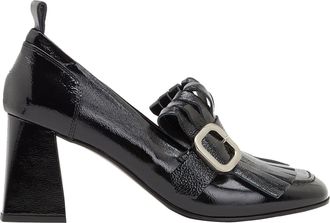 8 by YOOX PATENT LEATHER FRINGE-DETAIL LOAFER