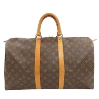 Louis Vuitton unisex, Pre-owned, Brun, Taille: ONE Size Sac Week-end Vintage en Toile Pre-owned