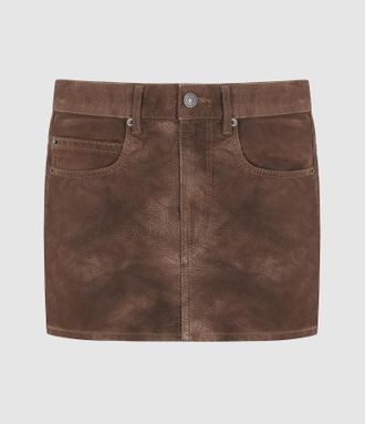 Isabel Marant Jupe Kimmy Tabac