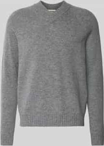 Drykorn Strickpullover mit gerippten Abschlüssen Modell NUMIR