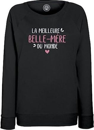 Fabulous Sweatshirt Femme Noir La Meilleure Belle-Mère du Monde Famille