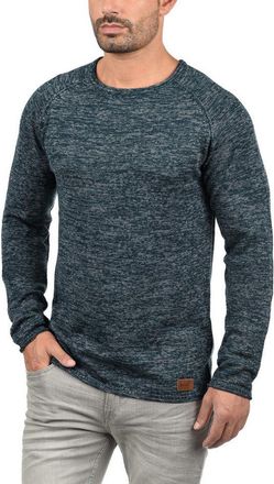 Blend Strickpullover BHDan Stilvoller Strickpullover mit aufgerollten Säumen