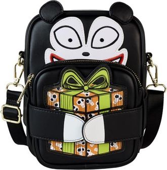 Loungefly The Nightmare Before Christmas Scary Teddy Crossbuddies Sac à bandoulière avec porte-monnaie, multicolore, Taille unique