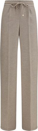 Kiton Kaschmir-Jogginghose mit Kordelzug - - Trousers - Damen - Beige - 3XL