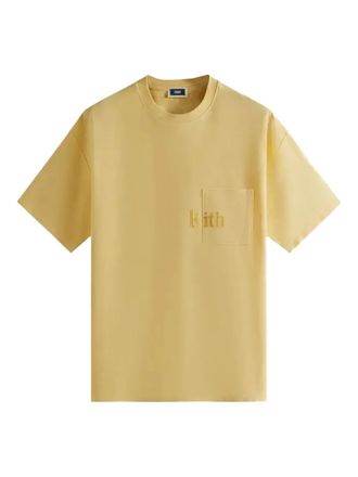 Kith Quinn T-Shirt mit Tasche - Gelb
