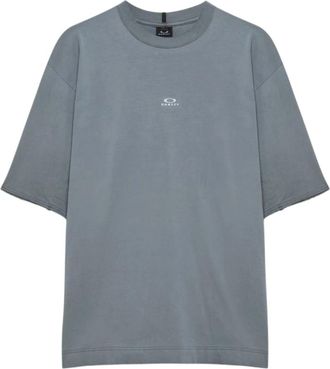 Oakley Homme, Tops, Gris, Taille: M Boxy Crew T-Shirt