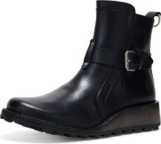 FLY London Fly London Damen Mooz133fly Mode-Stiefel, Schwarz, 39 EU
