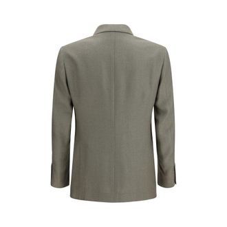 Brunello Cucinelli Mens Bicolor Silk Coat Clothing
