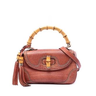 Gucci Pre-owned New Bamboo Satchel - - Pre-owned - Damen - Braun - ONE SIZE