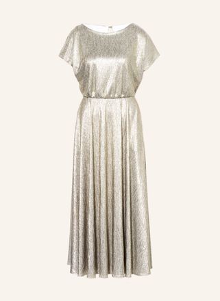 Swing Swing Cold-Shoulder-Kleid gold