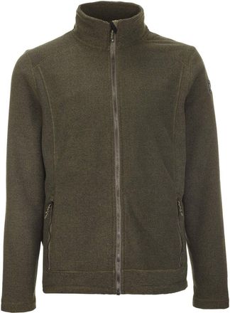 Killtec Strickfleecejacke Herren Thedo mit verschließbaren Taschen, Größe:3XL, Farbe:Oliv