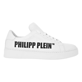 Philipp Plein Homme, Chaussures, Blanc, Taille: 46 EU Lo-Top Baskets