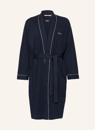 HUGO BOSS Herren-Bademantel blau
