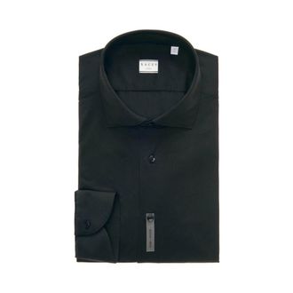 Xacus Formelles Hemd - - Shirts - Herren - Schwarzk - 4XL