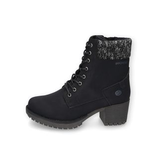 Dockers by Gerli Damen Combat Boots, Frauen Stiefeletten,uebergangsschuhe,uebergangsstiefel,schnürstiefel,Stiefel,Bootee,allblack,37 EU