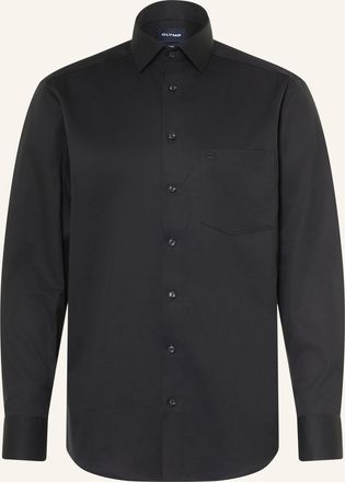 Olymp Hemd Comfort Fit schwarz