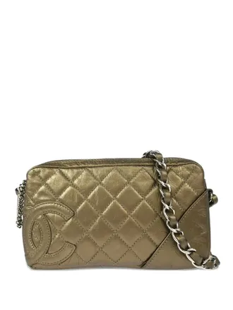 Chanel sac porté épaule Cambon Ligne (2007)