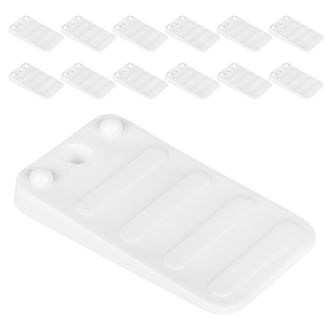 DOITOOL 20 St&uuml;ck Kunststoff-Unterlegkeile f&uuml;r M&ouml;bel zum Ausrichten - Kunststoffkeile f&uuml;r Haushaltsger&auml;te - Ausgleichskeile f&uuml;r Toiletten, T&uuml;ren, Fenster, Gart