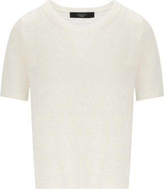Max Mara Femme, Pulls, Blanc, Taille: 38 FR Pancone Top