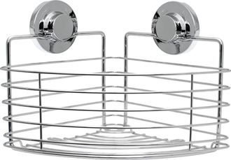 BlissHome Lock n Roll Duschkorb mit Saugnapf