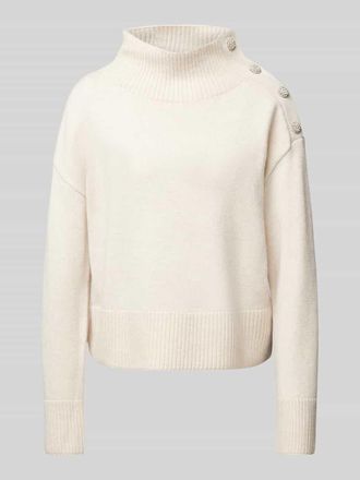 Oui Strickpullover mit Rollkragen