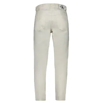 Calvin Klein Cotton Jeans - White