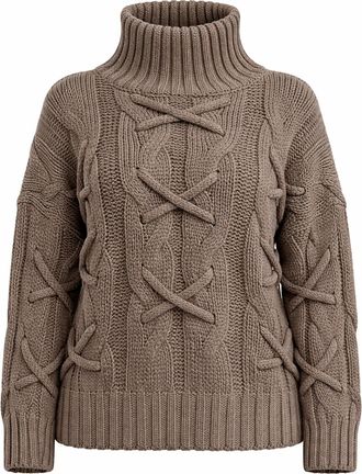 Worldclassca Strickjacke Strick Pullover mit Stehkragen