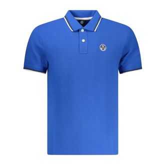 North Sails Homme, Tops, Bleu, Taille: 2XL Polo &agrave; manches courtes