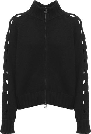 D.exterior Woll-Kaschmir-Strickjacke - - Knitwear - Damen - Schwarzk - XS