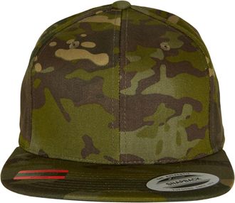 Flexfit Unisex Kappe Classic Snapback Multicam, Farbe Tropic, Gr&ouml;&szlig;e one Size
