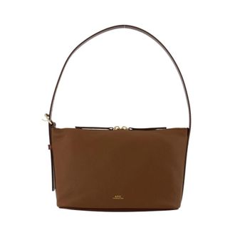 A.P.C. Vera Schultertasche - - Bags - Damen - Braun - ONE SIZE