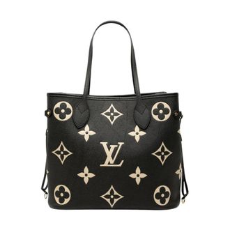 Louis Vuitton Pre-owned Bedruckte Leder-Tragetasche - - Pre-owned - Damen - Schwarzk - ONE SIZE