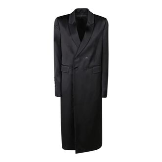 SAPIO Schwarzer Mantel f&uuml;r Frauen Aw23 - - Coats - Damen - Schwarzk - S