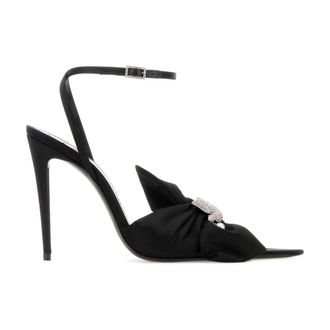 Saint Laurent Malika 110 Sandalen - - Shoes - Damen - Schwarzk - 36 EU