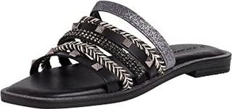 Tamaris Femme 1-1-27117-20 Semelle de Mocassin, Cuir Nubuck Noir, 37 EU