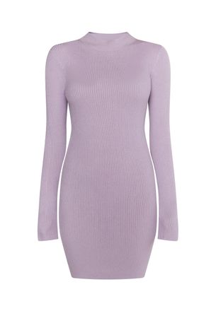 Mymo Strickkleid mini Damen violett