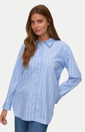 Vero Moda Hemd Elina 10336329 Blau Loose Fit