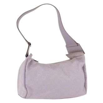 Gucci Pre-owned GG Canvas Umh&auml;ngetasche - - Pre-owned - Damen - Lila - ONE SIZE