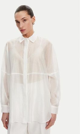 Access Fashion Hemd 53-7068-104 Weiß Loose Fit