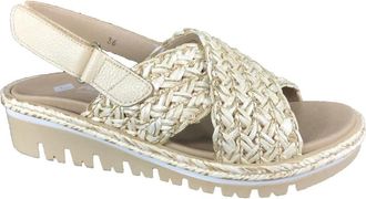 PieSanto Femme, Chaussures, Jaune, Taille: 41 EU Sandaal