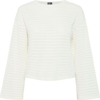 Pieces PCMANILLA LS O-Neck TOP MM