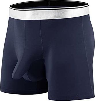 Generic Boxers amples pour hommes - Doux et respirant - Pour homme - Grande taille - Sous-v&ecirc;tements de sport s&eacute;par&eacute;s - Sous-v&ecirc;tements pour hommes - Transparen