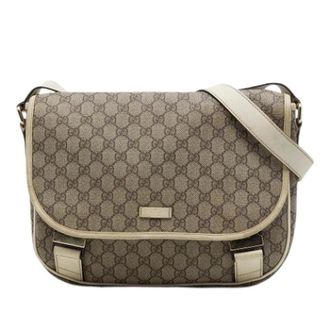 Gucci Sac bandouli&egrave;re vintage en toile Pre-owned - Femme - Pre-owned - Beige - Taille: ONE Size