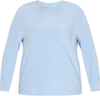 Felipa Bluse in gro&szlig;en Gr&ouml;&szlig;en Frauen hellblau