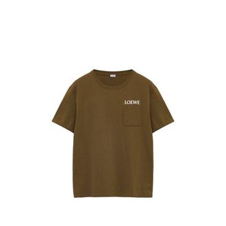 Loewe T-shirt d&eacute;contract&eacute; en coton