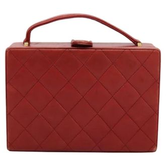 Chanel Pre-owned Leder Handtaschen - - Pre-owned - Damen - Rot - ONE SIZE