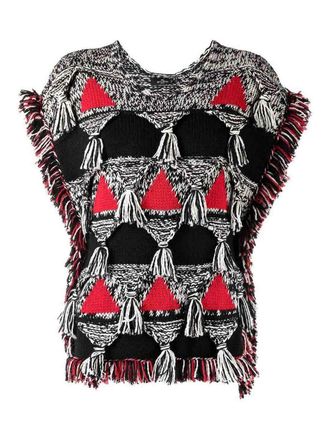 Etro Pull Col Rond - Multicolore