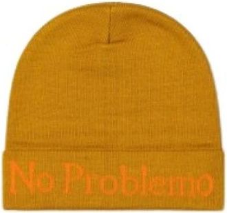 Aries unisex, Accessoires, Jaune, Taille: ONE Size No Problemo Beanie